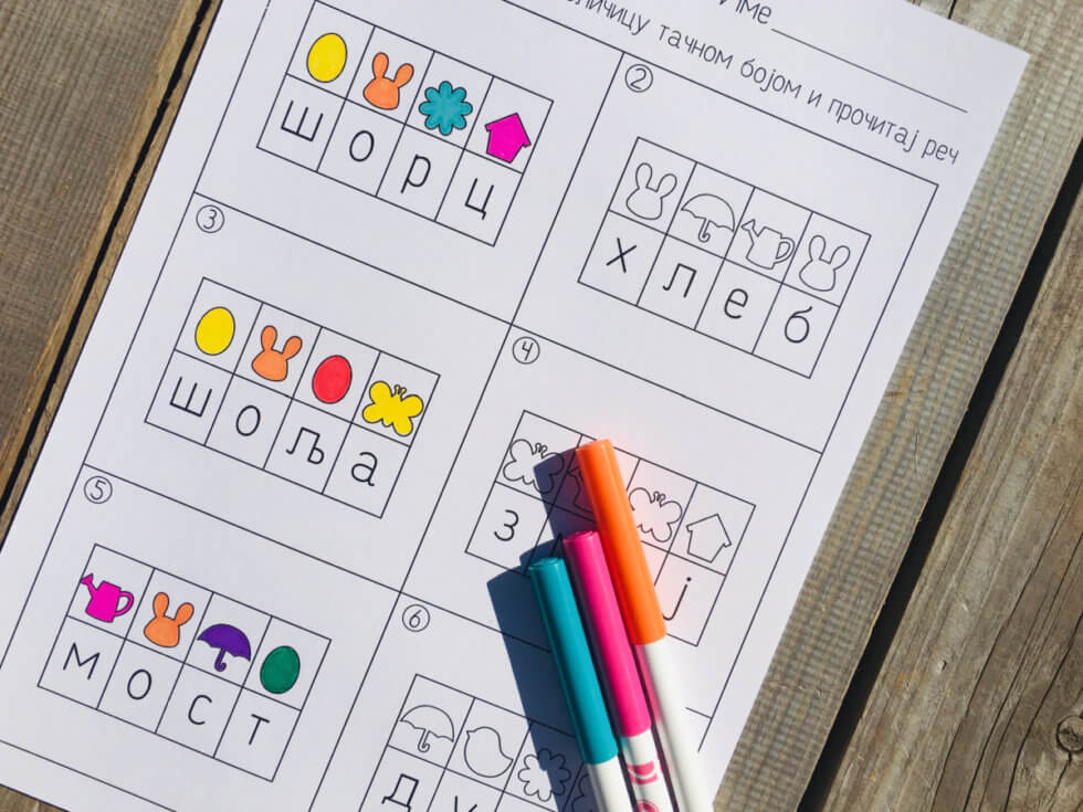 Serbian Cyrillic Alphabet Words - Miss Jelena's Classroom