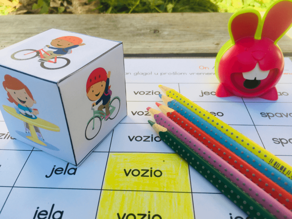 Serbian Past Tense Free Printables - Miss Jelena's Classroom