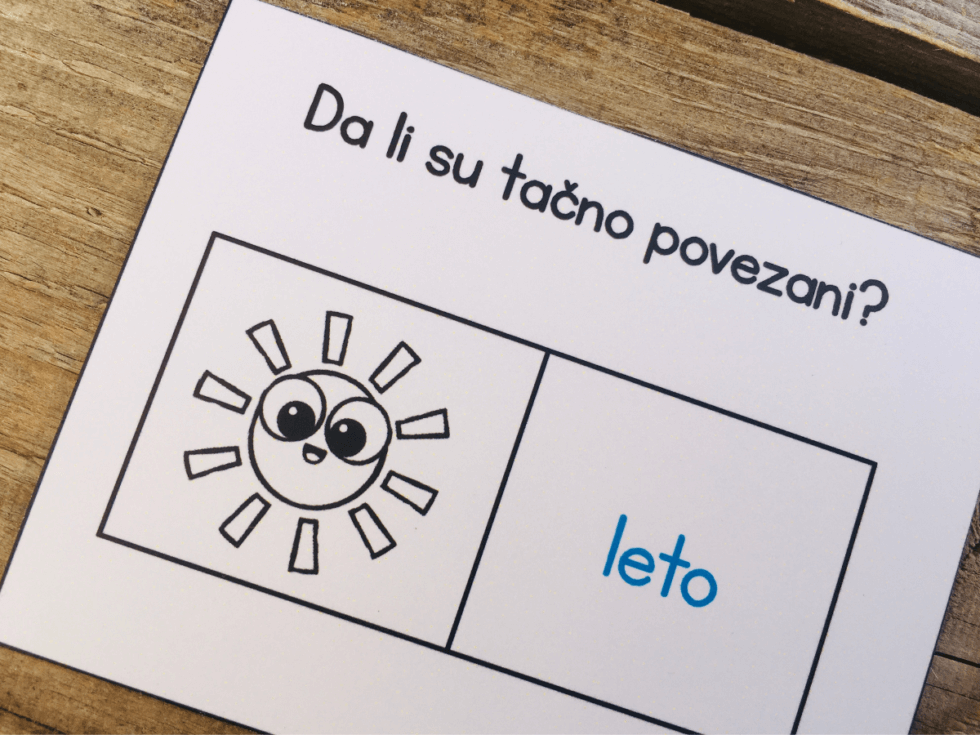 Serbian Vocabulary Activities, Seasons - Miss Jelena's Classroom