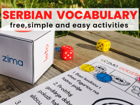 Serbian Vocabulary Activities, Seasons - Miss Jelena's Classroom
