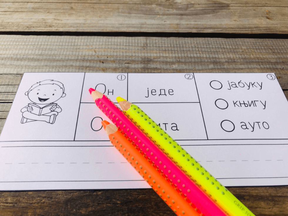 Verb and object agreement in Serbian - Miss Jelena's Classroom