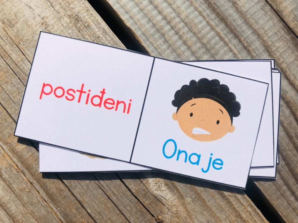 Serbian Adjectives, Emotions - Miss Jelena's Classroom